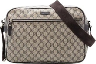 Gucci unisex, Pre-owned, Beige, Taille: ONE Size Sac bandouli&egrave;re vintage Pre-owned