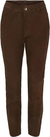 BTF-CPH Ankle Suede Hosen - - Trousers - Damen - Braun - S