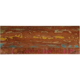 vidaXL Dessus de table 140x60x2,5cm rectangulaire bois massif r&eacute;cup&eacute;r&eacute; Vidaxl
