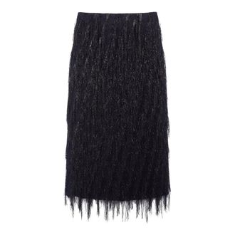 ottod'Ame Midirock - - Skirts - Damen - Schwarzk - XS