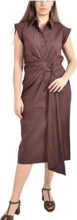 Marella Femme, Robes, Brun, Taille: 42 FR Marella Robes
