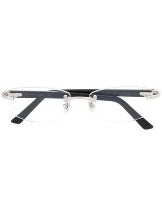 Cartier lunettes de vue &agrave; monture rectangulaire - Noir