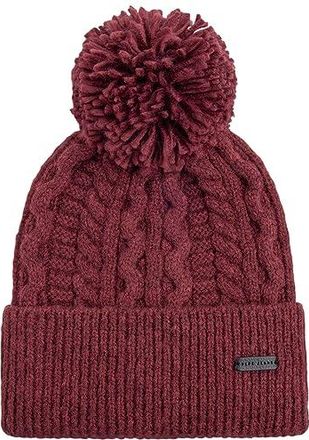 Pepe Jeans London Chapeau Tallis Bonnet, Rouge (Burgundy), Taille Unique Femme