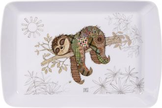 Lesser & Pavey Bug Art Simon Tablett zum Servieren von Gerichten, Serviertablett f&uuml;r K&uuml;chenzubeh&ouml;r, sch&ouml;ne Servierplatte zum Servieren von Speisen und Tee