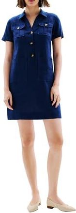 Caroll Femme Rk000-laureb Robe, Estate Blue, 42 EU