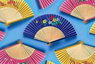 Scenolia Dekoposter EVENTAILS GEANTS 3 x 2,70 m | Deko und Foto XXL Qualität