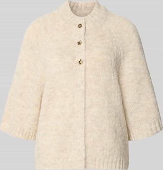 Neo Noir Relaxed Fit Cardigan mit Woll-Anteil Modell Benutta