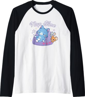 Tom & Jerry Gokko Nap Time Raglan