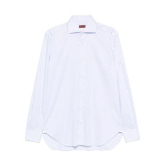 Barba Culto Kariertes Hemd - - Shirts - Herren - Blau - 3XL