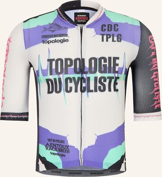 Cafe du Cycliste Caf&eacute; Du Cycliste Radtrikot Bergida Topologie beige