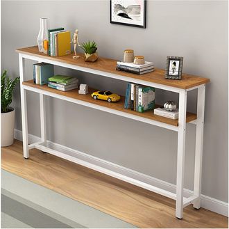 Generic Eingangstisch, Sofa-Beistelltisch, schmales langes B&uuml;cherregal, Ausstellungsregal for Eingangsbereich, Flur, Couch, Wohnzimmer, K&uuml;che, Foyer, Akzentm&ouml;