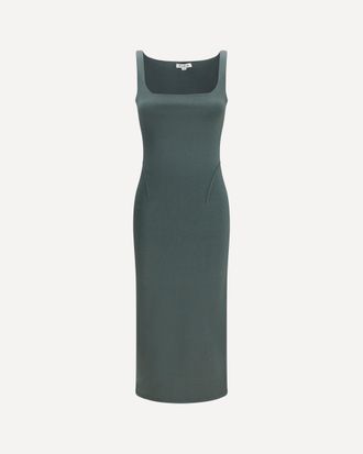 Alaia Fitted silk-knit Dress Female 38