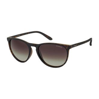 Polaroid unisex, Accessoires, Brun, Taille: ONE Size Lunettes de soleil style Wayfarer avec verres d&eacute;grad&eacute;s