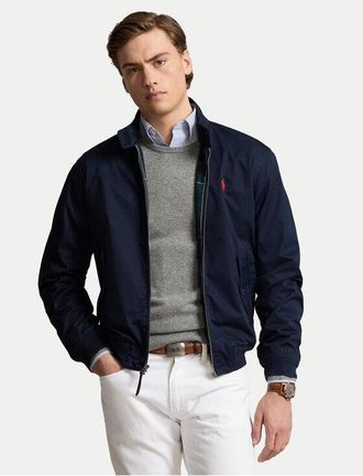 Polo Ralph Lauren Bomberjacke 710923261002 Dunkelblau Regular Fit