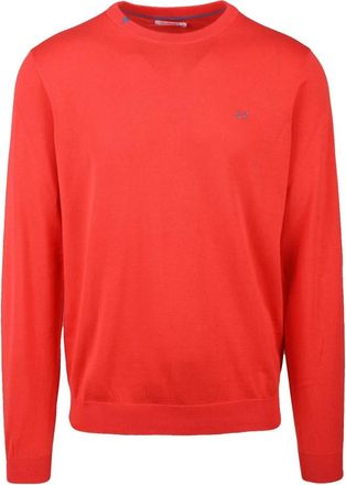 Sun 68 Homme, Pulls, Rouge, Taille: 2XL Maglioncino Girocollo