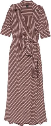 Pinko Pinko, Femme, Robes, Brun, Taille: 40 FR Alexandra Wrap Dress