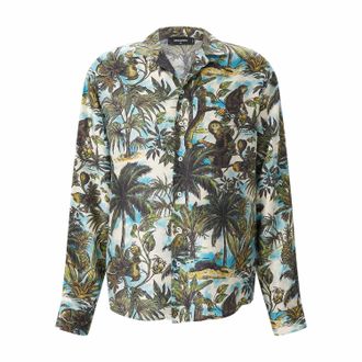 Dsquared2 Seidenhemd mit Print