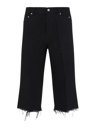 Rick Owens Straight Leg Jeans - Schwarz