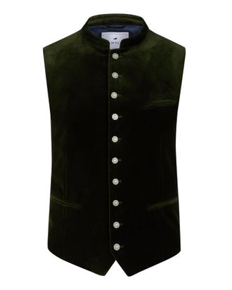 Amsel Trachtenweste Weilheim in Samt-Qualit&auml;t in