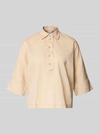 Emily van den Bergh Boxy Fit Bluse mit 3/4-Arm