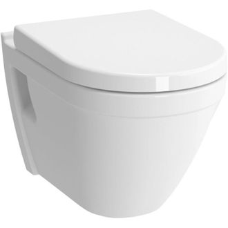 Vitra S50 wc mit Sp&uuml;lrand ohne Deckel, Wei&szlig; (5618-003-0075)