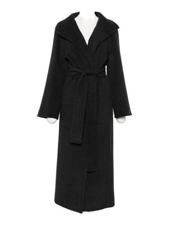 Khaite Manteau Au Genou - Gris Fonc&eacute;