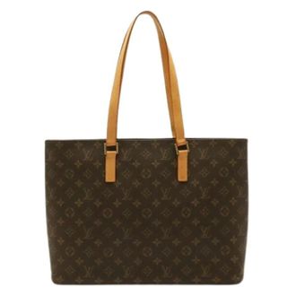 Louis Vuitton Sac cabas Monogram Vintage Pre-owned - Femme - Pre-owned - Brun - Taille: ONE Size