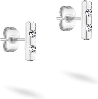 Tamaris Ohrstecker mit Glasstein TJ-0565-E-10 Silber