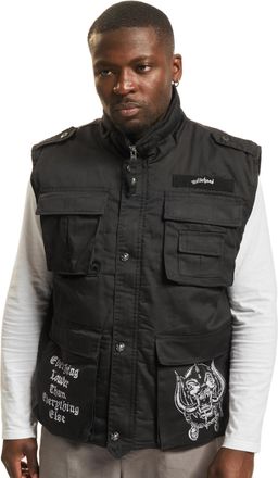 Brandit Motörhead Ranger Vest, Farbe: Black, Größe: 4XL