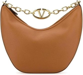 Valentino Garavani Femme, Sacs, Brun, Taille: ONE Size Sac &agrave; bandouli&egrave;re Lune avec Vlogo