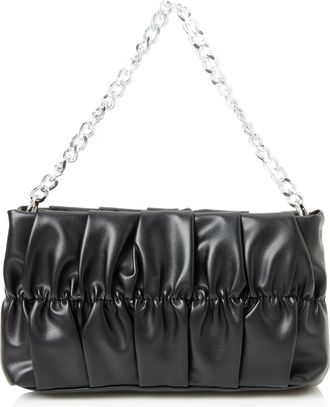 Felipa Womens Damen Handtasche Clutch, SCHWARZ