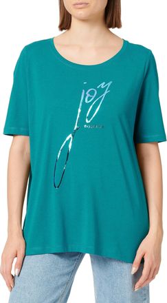 s.Oliver Damen 2136510 T-Shirt Kurzarm, 66D0 Petrol, 38