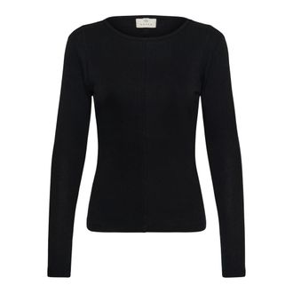Kaffe KAlotte Bluse - - Tops - Damen - Schwarzk - L