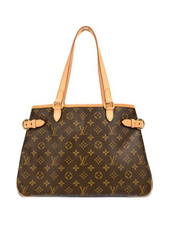 Louis Vuitton sac porté épaule Monogram Batignolles Horizontal (2007) - Marron