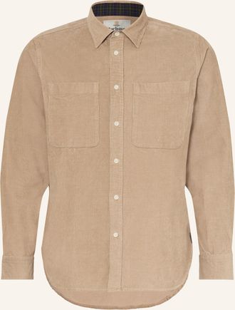 Barbour Cordhemd Comfort Fit braun