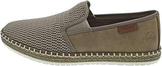Rieker Homme B5265 Mocassin, Beige, 45 EU