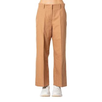 Max Mara Zircone Pantalons - Femme - Pantalons - Beige - Taille: 40 FR
