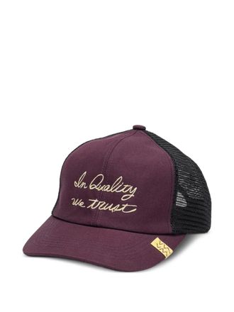 Visvim casquette Goodyear II &agrave; broderies - Violet