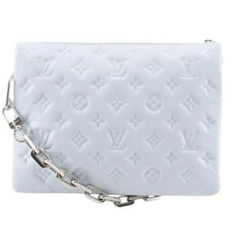 Louis Vuitton Pre-owned Canvas Clutch - - Pre-owned - Damen - Blau - ONE SIZE