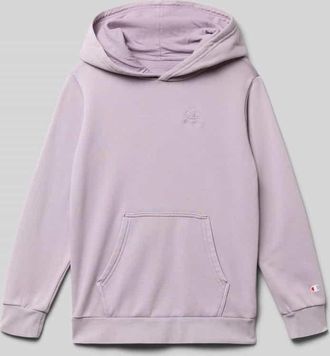 Champion Regular Fit Hoodie mit Logo-Stitching Modell Icons