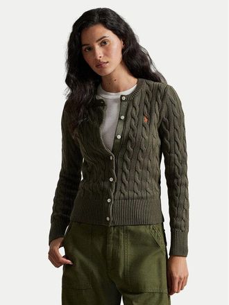 Polo Ralph Lauren Strickjacke 211971868500 Gr&uuml;n Slim Fit