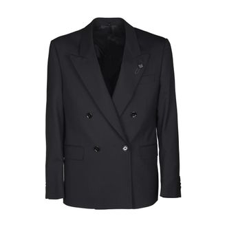 Lardini Blazer - - Jackets - Herren - Schwarzk - M