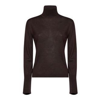 Kaos Kaos - Col roul&eacute; Si1Nt046 - Femme - Pulls - Brun - Taille: 38 FR