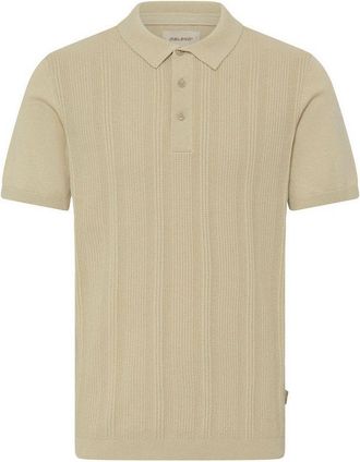 Blend Poloshirt BHBaron Stilvolles Feinstrick-Poloshirt mit strukturiertem Rippmuster