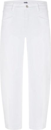 Cambio Femme, Jeans, Blanc, Taille: 42 FR Elin