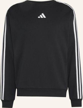 adidas Essentials 3-Streifen French Terry Sweatshirt schwarz