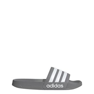 adidas Unisex Adilette Shower Slides, Grey Three / Cloud White / Grey Three, 38 EU