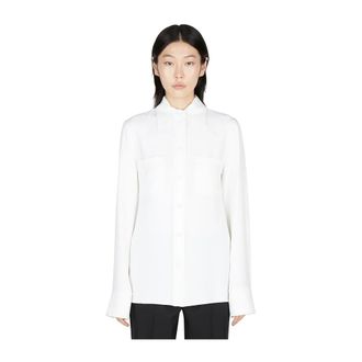 Stella McCartney Klassisches- lockeres Hemd - - Blouses & Shirts - Damen - Wei&szlig; - M