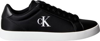 Calvin Klein Damen Cupsole Sneaker Low Top, Schwarz (Ck Black), 38