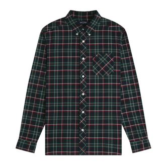 Fred Perry Chemise M3720 Z89 - Homme - Chemises - Multicolore - Taille: L
